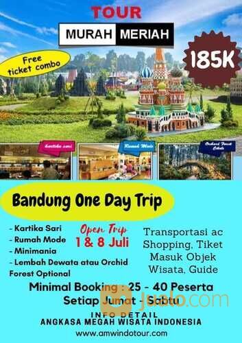 Bandung One Day Trip di Kota Jakarta Utara, DKI Jakarta | Jualo.com