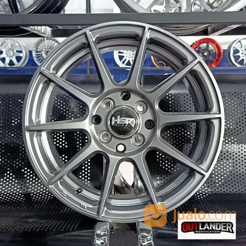 Velg Racing HSR R15 Type NSX Pelek Mobil Yaris Ignis Swift Splash ...