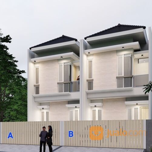 Rumah Rungkut Baru Gress, Minimalis, Row jalan kembar, selangkah ke ...