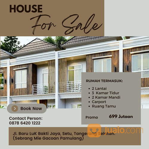 Harga Promo!!!! Rumah 2 Lantai di Tangerang Hanya 699 Juta di Kota ...