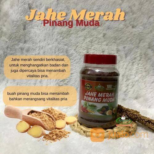 JAHE MERAH PINANG MUDA / JAHE MERAH PLUS PINANG MUDA / 100% ASLI TANPA ...