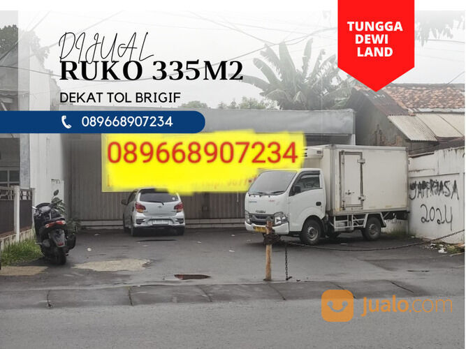 Ruko Bangunan Ex Alfamart di Jalan Raya Brigif Deket pintu tol Brigif ...
