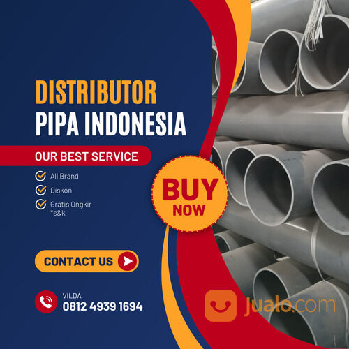 DISTRIBUTOR PIPA INDONESIA - SUPPLIER PIPA HDPE PPR PVC 2023 di Kota ...