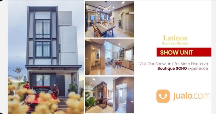 Ruko Soho Latinos BSD dekar stasiun dan kantoran di Kota Tangerang ...