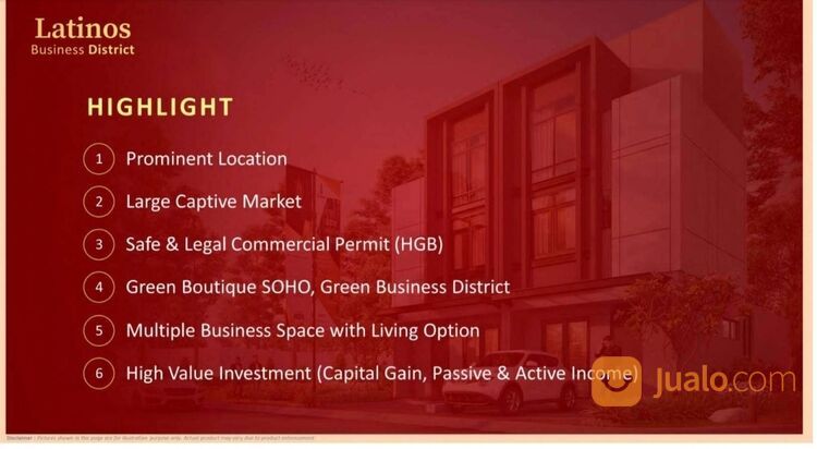 Ruko Soho Latinos BSD dekar stasiun dan kantoran di Kota Tangerang ...