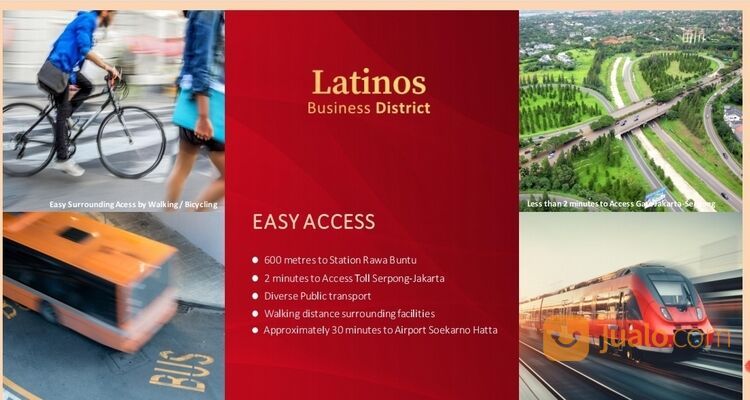 Ruko Soho Latinos BSD dekar stasiun dan kantoran di Kota Tangerang ...