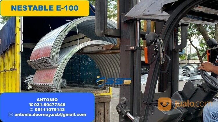 Aramco Culvert Pipa Baja Bergelombang Gorong-Gorong Baja Guardrail ...