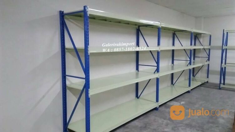RAK GUDANG IMPORT BESI BAJA KAPASITAS BEBAN 500KG/LEVEL di Kota Jakarta ...