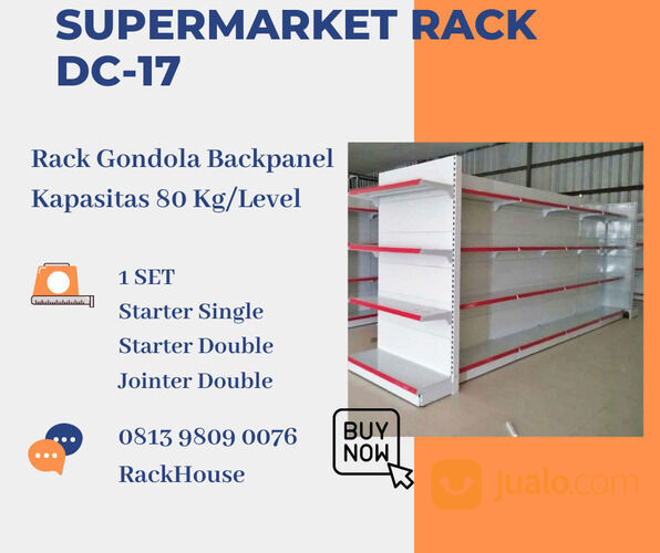 Rak Supermarket Paket Bundling Ukuran T220XP120XL90/45 di Kota Jakarta ...