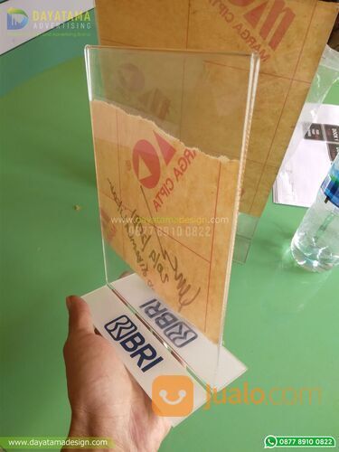 Standing Akrilik | Akrilik Brosur Berbagai Ukuran di Kab. Karawang ...