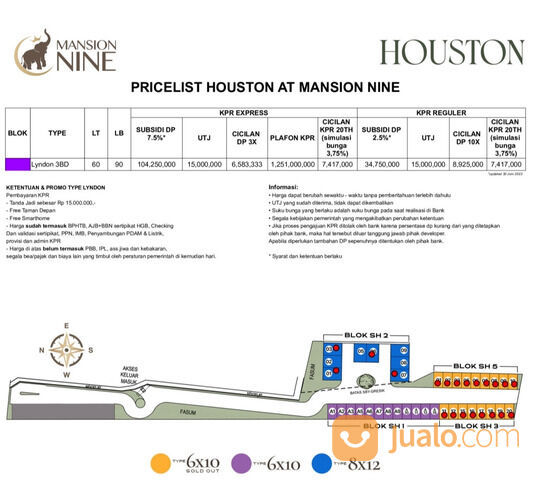 Rumah Mansion Nine Lokasi Nol Jalan Raya Lakarsantri Surabaya di Kota ...