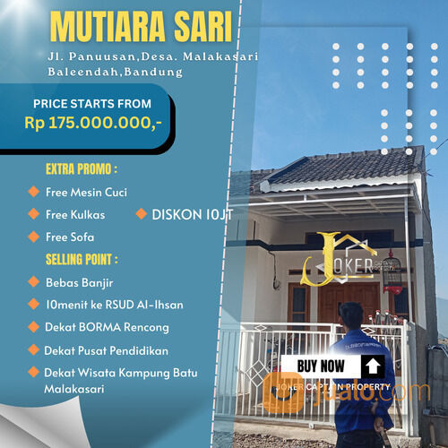 Mutiara Sari Rumah Kekinian Harga Terjangkau di Kota Bandung, Jawa ...