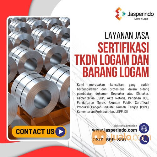 SERTIFIKASI TKDN LOGAM DAN BARANG LOGAM di Kota Tangerang Selatan ...