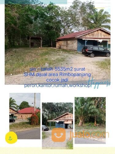tanah rata pinggir jalan bisa jadi workshop di Kab. Kampar, Riau ...