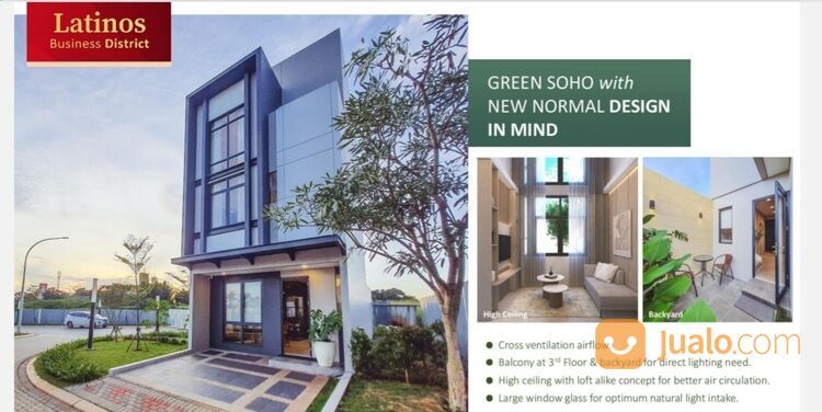 Ruko Boutique Soho at Latinos Business District BSD di Kota Tangerang ...