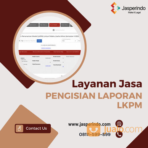 JASA PENGISIAN LAPORAN LKPM di Kota Tangerang Selatan, Banten | Jualo.com