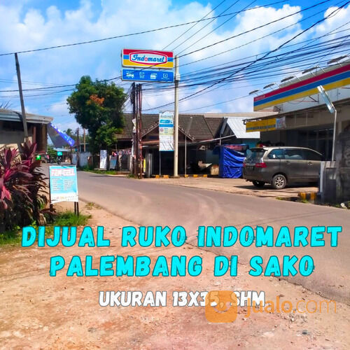 Ruko Indomaret 2 Pintu Lokasi Sako di Kota Palembang, Sumatera Selatan ...