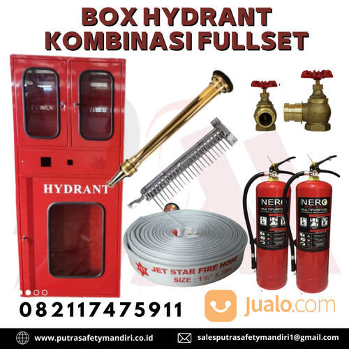 FULLSET BOX HYDRANT TYPE B INDOOR KOMBINASI KOTAK APAR LENGKAP ALAT ...