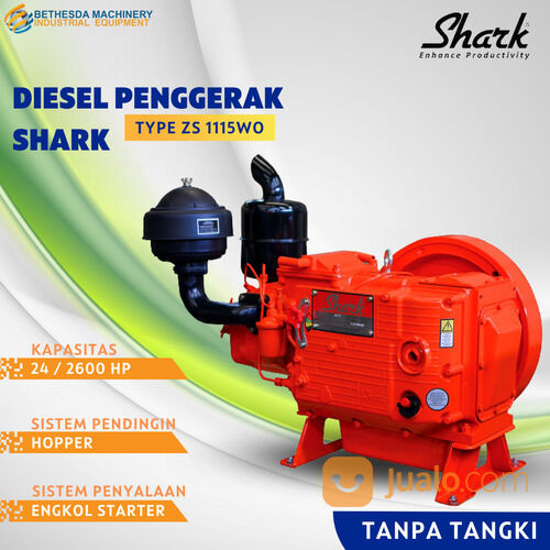 Mesin penggerak Shark ZS 1115 WO 24 HP Diesel Engine 24HP/24PK di Kab ...
