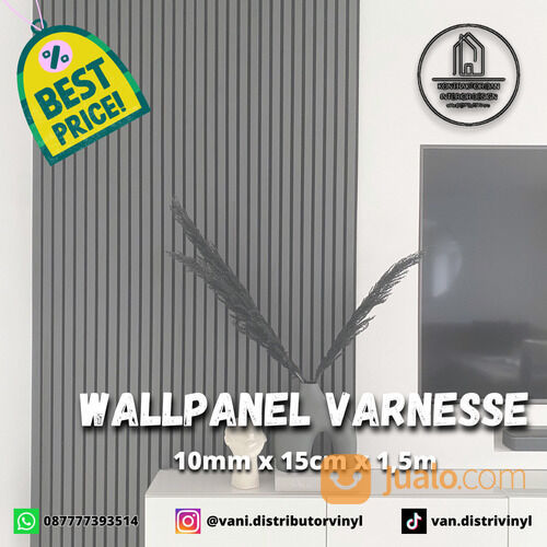 VARNESSE WPC WOOD PANEL WALLPANEL | Kisi Kisi Dinding | 3D WALLPANEL di ...