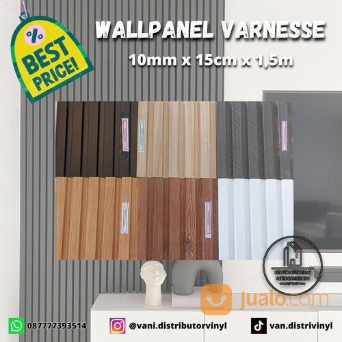 VARNESSE WPC WOOD PANEL WALLPANEL | Kisi Kisi Dinding | 3D WALLPANEL di ...