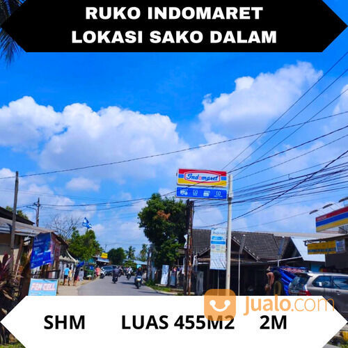 Ruko Indomaret Lokasi Sako Dalam Area Ramai di Kota Palembang, Sumatera ...