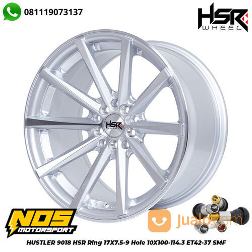 Velg Mobil Baut 5 Ring 17 Celong HSR Hustler Lebar 7,5/9 Untuk Civic ...