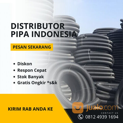 Distributor Pipa Indonesia - Pipa Limbah Murah 2024 di Kab. Tambrauw ...
