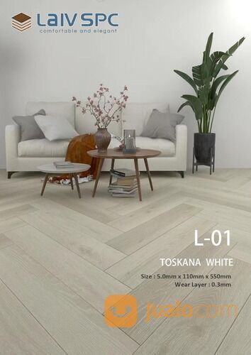 SPC lantai Herringbone - Lai V SPC Motif kayu asli di Kota Jakarta Timur, DKI Jakarta | Jualo.com