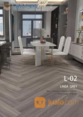 SPC lantai Herringbone - Lai V SPC Motif kayu asli di Kota Jakarta Timur, DKI Jakarta | Jualo.com