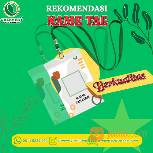 Jasa Cetak Name Tag Di Kasongan Katingan WA 0811 5239 490 di Kab ...