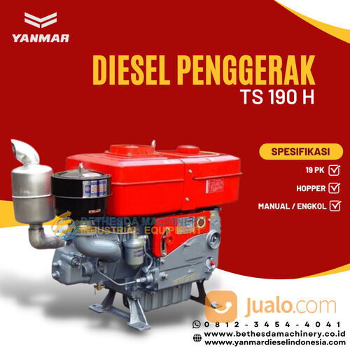 Mesin Yanmar TS 190 H / Diesel Penggerak 19 Pk Engkol 19 hp di Kota ...