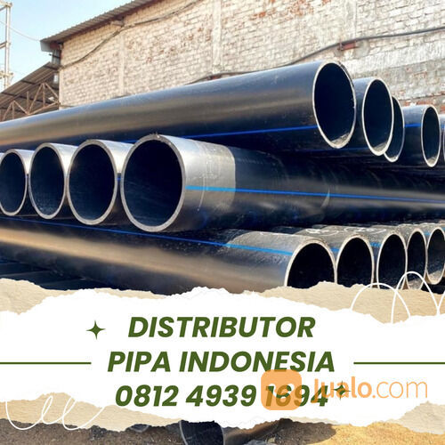 PROMO!!! Pipa HDPE Garis Biru Panjang 6 Meter / Batang di Kab. Teluk ...