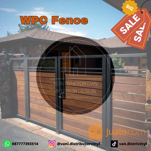 Pagar WPC/WPC Pagar Kayu Tersedia Banyak Pilihan - KA100S10 di Kota ...