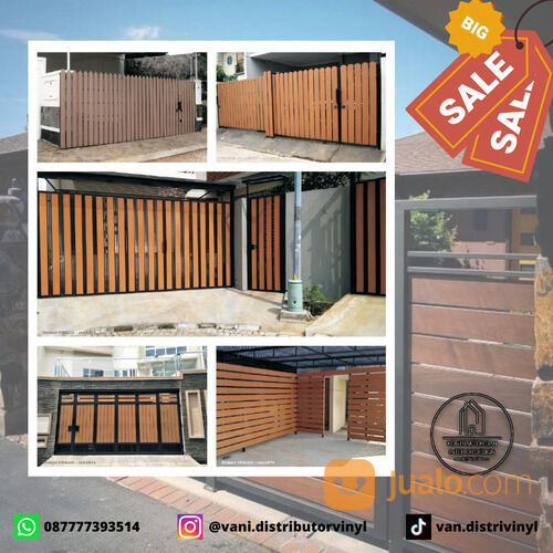 Pagar WPC/WPC Pagar Kayu Tersedia Banyak Pilihan - KA150S12 di Kota ...