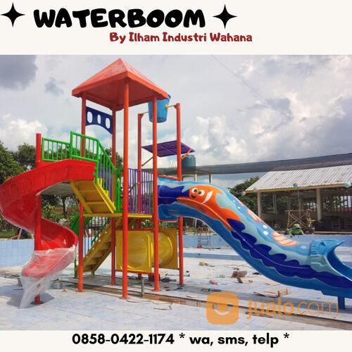 playground mini / waterboom air / playground taman fiberglas odong ...