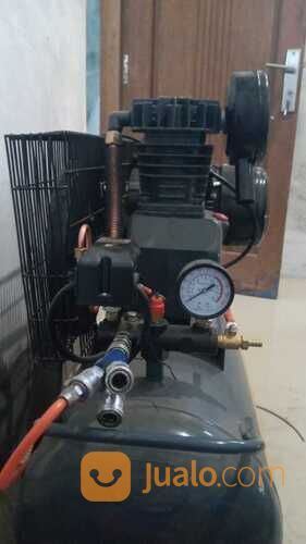 Kompresor Single phase 1 PK Merk Krisbow Pro, kondisi 100 % baik, di ...