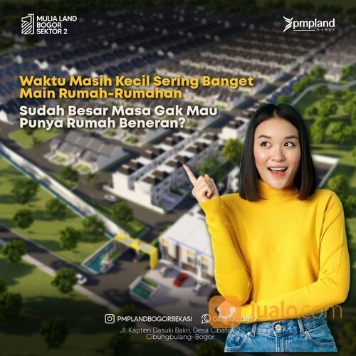 RUMAH MURAH SUBSIDI MULIA LAND BOGOR SEKTOR 2 STRATEGIS 1 JT ALL-IN di ...