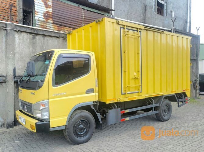 CDE LONG mitsubishi colt diesel canter engkel FE71L box besi 2018 di ...