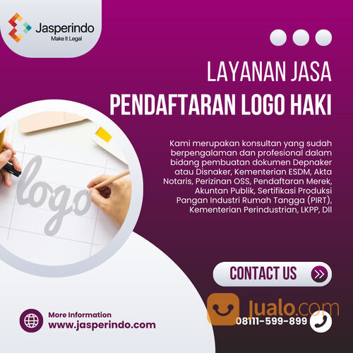 PENDAFTARAN LOGO HAKI di Kota Tangerang Selatan, Banten | Jualo.com