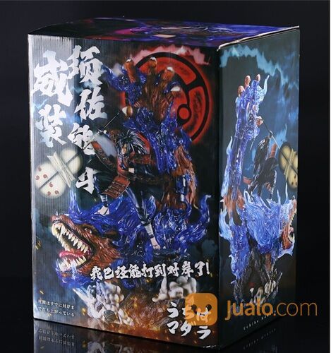 Mainan koleksi Action Figure Anime Naruto - Uchiha Madara X Kurama ...