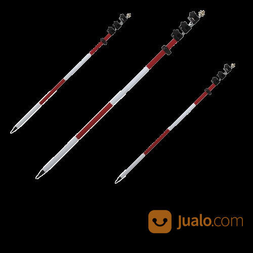 Telescopic Range Pole / Prism Pole/ Pole Stick / Jalon Prisma 5 Meter ...