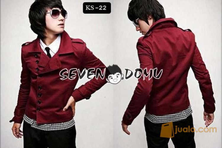 Jas Pria Merah, Jas Pria Muda, Jas Pria Korean Style di Kab. Bantul ...