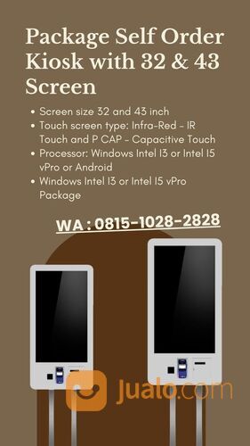 Tersedia! Kiosk Layar Sentuh Berkualitas Supermarket Jakarta, WA ...