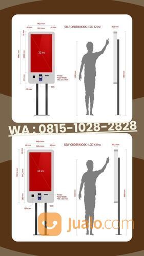 Tersedia! Kiosk Layar Sentuh Berkualitas Supermarket Jakarta, WA ...