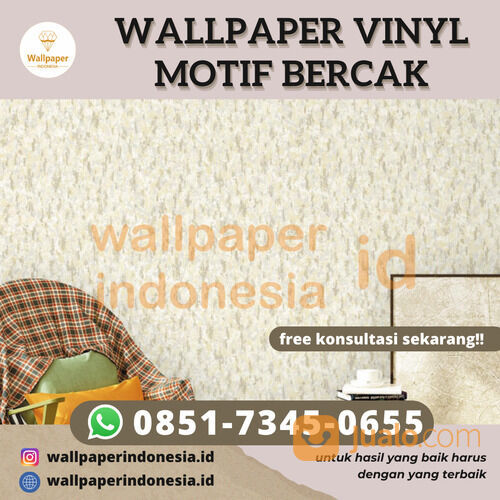 Wallpaper Vinyl Motif Bercak di Kota Malang, Jawa Timur | Jualo.com
