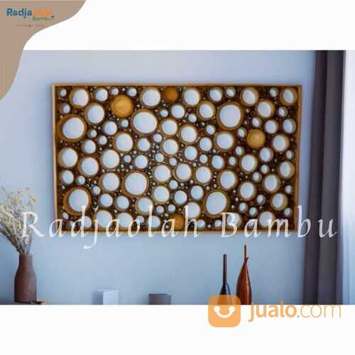 Wall decor Bambu Hiasan Dinding ruangan di Kab. Tasikmalaya, Jawa Barat ...