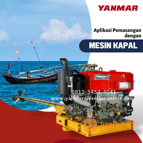 Mesin Diesel Solar 8.5 PK TF 85 MRE YANMAR TF85-RE Starter Electric di ...