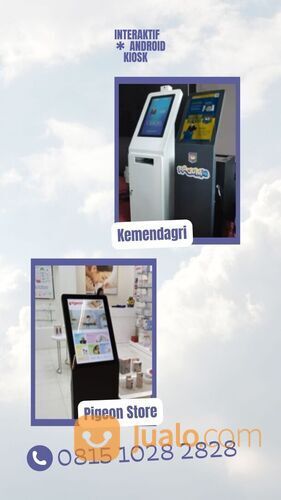 Promo! Kiosk Interaktif Terbaik Jakarta, WA : 081510282828, contoh ...