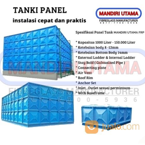 Water Tank Frp, Roof Tank Frp, Ground Tank, Tangki Tandon Fiberglass di ...